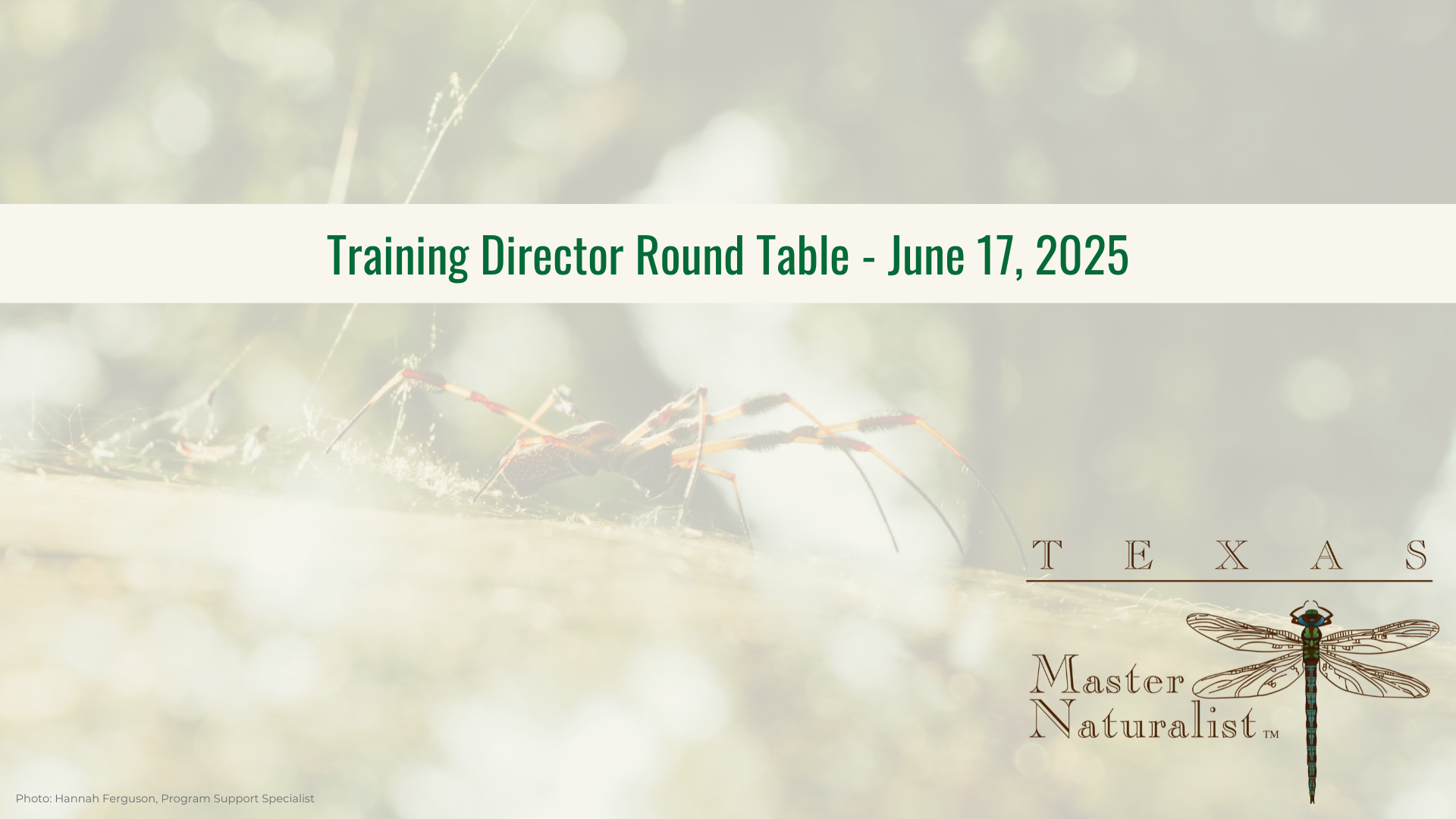 News - Texas Master Naturalist Program